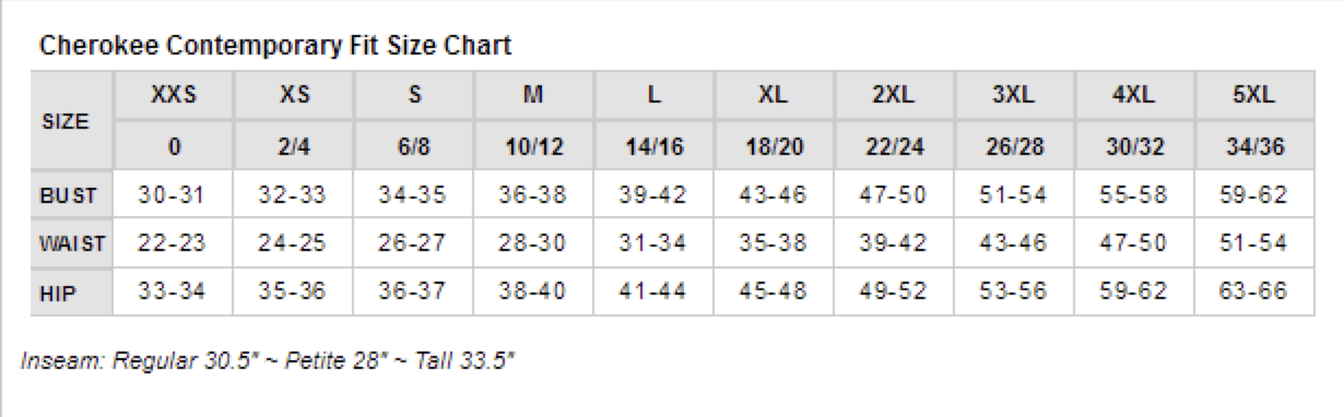 Cherokee Infinity Low-Rise Slim Pull-on Pant - NYB Surgery Group ...